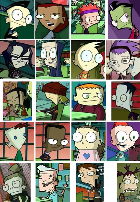 Invader Zim Class Seating But With Tak And Poonchy By Deinibro On