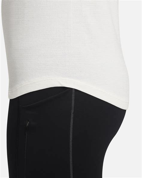 Nike Swift Dri Fit Hardlooptop Met Opstaande Kraag En Lange Mouwen Voor