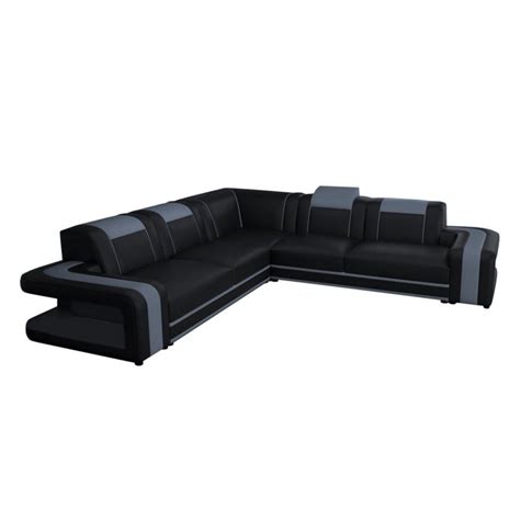 Hti Living Ecksofa Ecksofa Cerik Schwarz Stück 1 Teile Couch