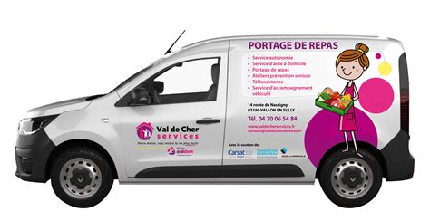 Services de portage de repas à domicile Val de Cher Services