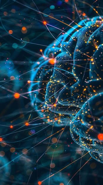 Premium Photo Abstract Digital Human Brain Neural Network Science