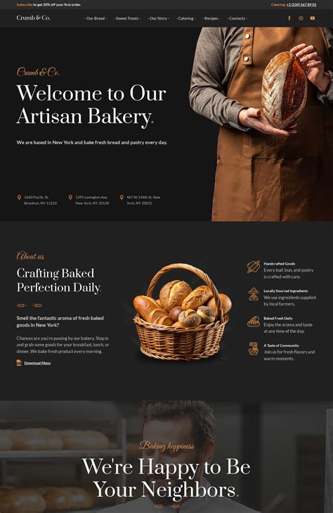 Free Coffee Website Templates Weblium