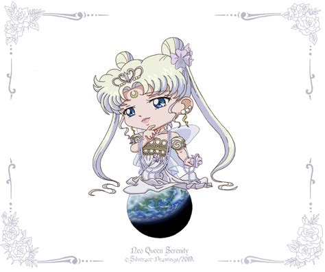 Chibi Neo Queen Serenity By Silverace Drawings On Deviantart