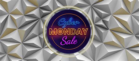 흰색 기하학적 삼각형 배경에 사이버 월요일 판매 조명 텍스트 Cyber Monday에 대한 스톡 벡터 아트 및 기타 이미지