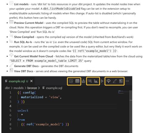 I Created A Vscode Dbt Databricks Potentially Other Data Platform Like Bigquery Extension R