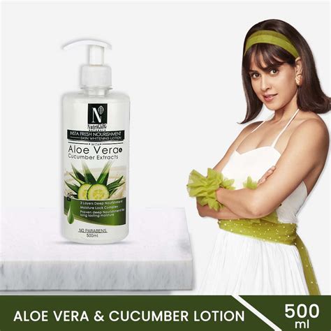 Nutriglow Naturals Aloe Vera And Cucumber Lotion Nutriglow Cosmetics