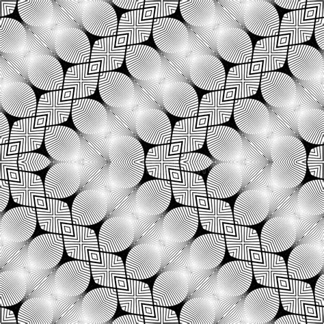 Design Seamless Monochrome Decorative Pattern Stock Vector Illustration Of White Decor 99558782