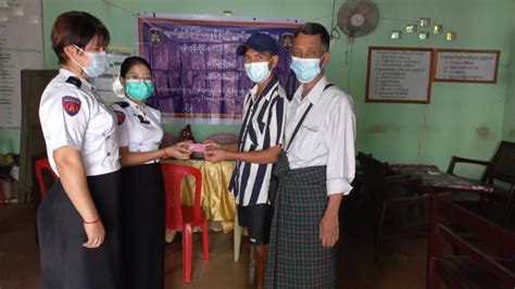 ဒေါပုံမြို့နယ် သင်္ဘောကျင်းရပ်ကွက်သို့ ပန်းခင်းစီမံချက်ဖြင့် နိုင