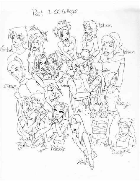 Oc Collage 1 By Gothicthundra On Deviantart