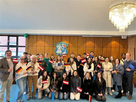 Monheimer Städtepartnerschaften Schulbesuch Aus Österreich übt