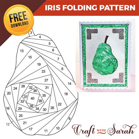 The Complete Guide To Iris Folding Free Patterns Craft With Sarah