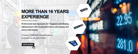 Quality 7 Segment Led Display And 14 Segment Led Display Factory From China