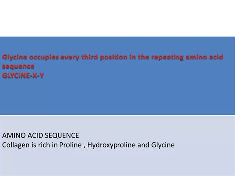 Collagen Structure Ans Synthesis Pptx