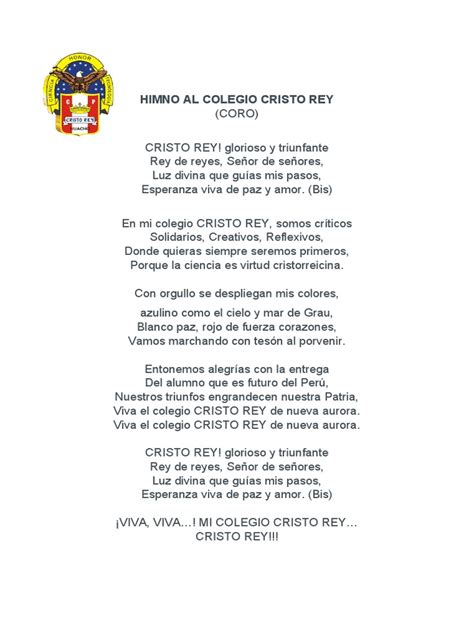 Himno Del Colegio Cr Pdf