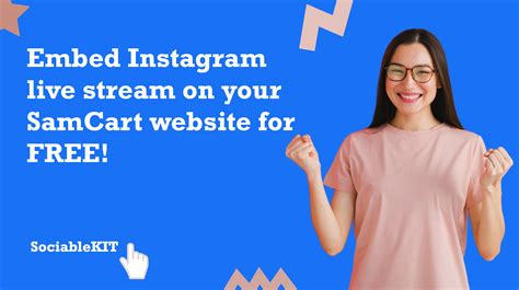 How To Embed Instagram Live Stream On Your SamCart Website For FREE