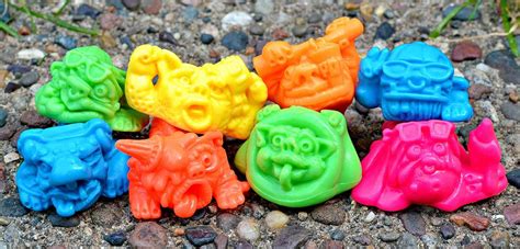 The Cool Dudes A Set Of 8 Mini Boglins Sold Together With Kelloggs