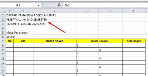 2 Cara Meletakkan Teks Di Tengah Tanpa Menggabungkan Cell Excel