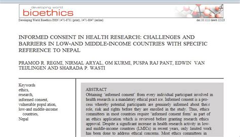 Bu Research Blog Bio Ethics Regmi Bournemouth University