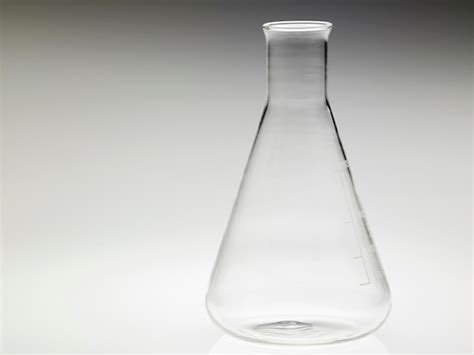 Premium Photo Close Up Of Flask Against White Background