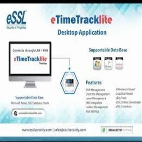 Essl Etimetracklite Software License Key At ₹ 3500 Year In Bengaluru Id 2854107087897