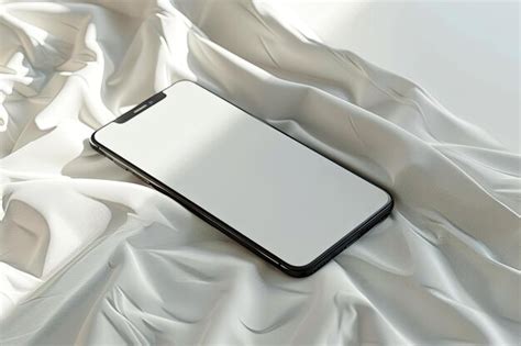 Smartphone App UI Presentation Mockup Premium AI Generated Image
