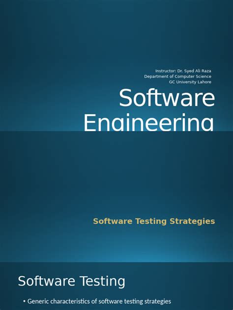 Lecture 8 Software Engineering Cs 2105 Pdf Parameter Computer Programming Unit Testing