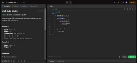 Completing Leetcode Challenge On Maths Abhishek Rauniyar Posted On