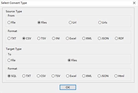 Batch Convert Csv Files To Sql Files