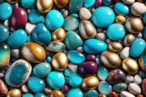 Premium Photo Colorful Pebbles Abstract Background