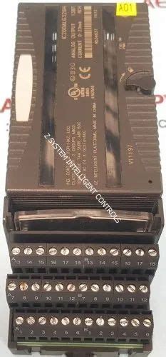 IC ALG H GE Fanuc Emerson VersaMax Analog Output Module Bit Current Channel At Best