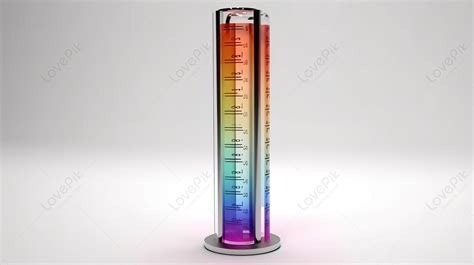추상 디자인 흰색 배경 3d 렌더링된 날씨 유리 온도계 온도 측정 배경 의료 기기 배경 온도계 배경 이미지 Hd 온도
