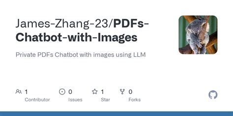 Github James Zhang 23pdfs Chatbot With Images Private Pdfs Chatbot With Images Using Llm