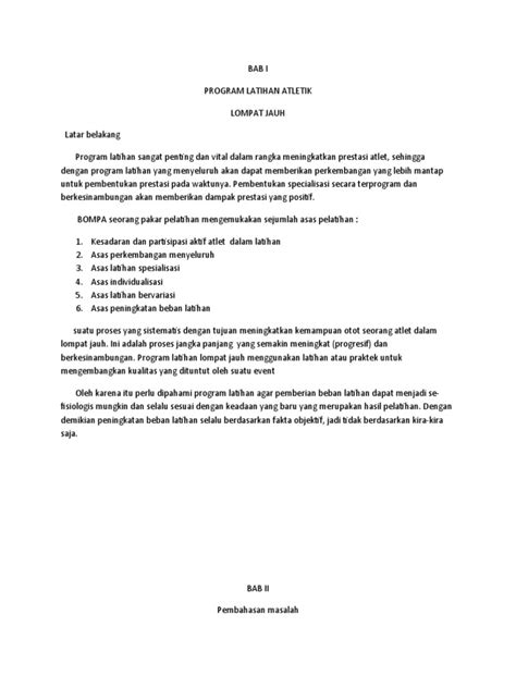 Tugas Program Latihan Pdf