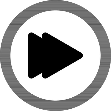Media Player Forward Button Symbol For Music 24336246 Vector Art At