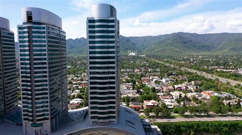 The Centaurus Mall In Islamabad Captured From An Aerial View Stock