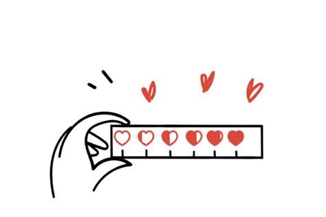 Doodle Love Meter Indicator Graphic By Devita Ayu Silvianingtyas