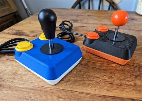 Retro Comp Pro Style Db9 Joystick For C64 Amiga Atari Zx Spectrum Amstrad Cpc Goguks Ko