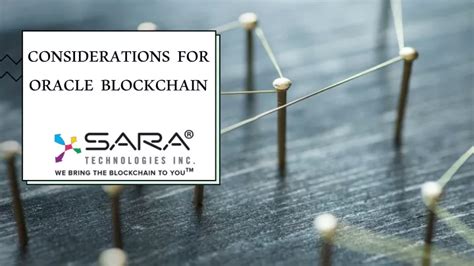 Ppt Considerations For Oracle Blockchain Powerpoint Presentation Free Download Id 12219746