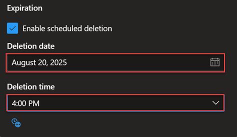 Schedule An Environment For Automatic Deletion Azure Deployment Environments Microsoft Learn