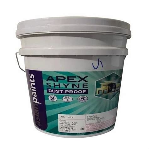 Asian Paints 20 L Apex Shyne Dust Proof Paint At 6800 Bucket Sirohi