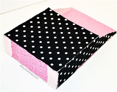 Diy Magnetic Hanging Homework Holder From Cereal Box