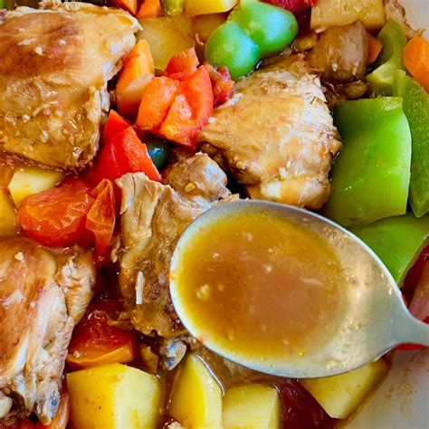 Easy Best Healthy Chicken Afritada Rice Life Foodie Asian Recipes