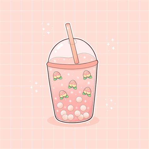 Cute Boba Posted By Samantha Mercado Boba Tea Aesthetic Hd Phone Wallpaper Pxfuel