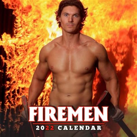 Buy Sexy Fireman 2022 Calendar Sexy Man Calendar 2022 Squared Monthly
