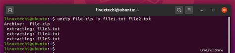 Linux Zip Und Unzip Befehl Mit Beispielen