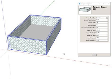 Texture Stretches Dynamic Components Sketchup Community