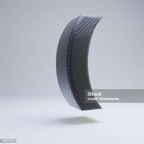 탄소 섬유 3d 둥근 브래킷 기호입니다 흰색 배경에 격리 된 검은 색 탄소 글꼴입니다 0명에 대한 스톡 사진 및 기타 이미지