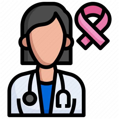 Doctor Oncologist Professional Cancer Health Color Icon Download