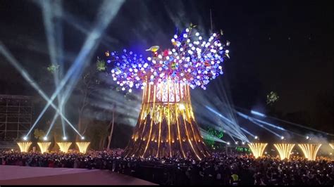 2020台灣燈會主燈「光之樹」正式開燈 Youtube