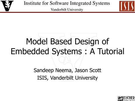 ppt model based design of embedded systems a tutorial powerpoint